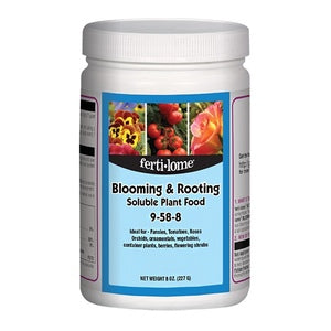Fertilome Blooming & Rooting Soluble Plant Food 9-58-8 Fertilizer ...