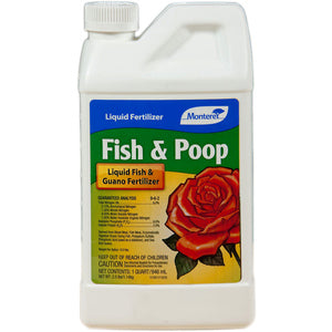 Monterey Organic Fish & Poop Fertilizer - 1 Qt. - Seed Barn