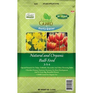Natural Guard Organic Bulb Food 3-5-4 Fertilizer - 4 Lbs. - Seed Barn