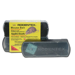 Rodentex Prefilled Mouse Bait Station - 3 Pack - Seed Barn
