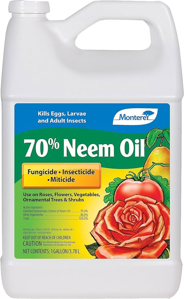 Monterey 70% Neem Oil - 1 Gallon - Seed Barn