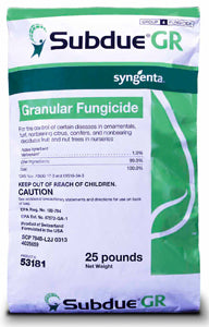Subdue GR Granular Fungicide - 25 Lbs. - Seed Barn