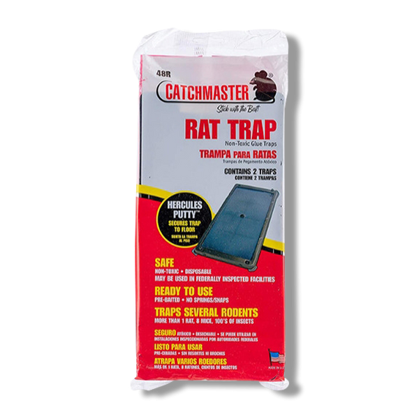 Catchmaster Rat Glue Boards - Glue Tray 48R - 2 PACK - Seed Barn