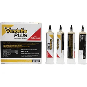 Vendetta Plus Cockroach Gel Bait Insecticide - 4 x 30 Gram Tube - Seed Barn